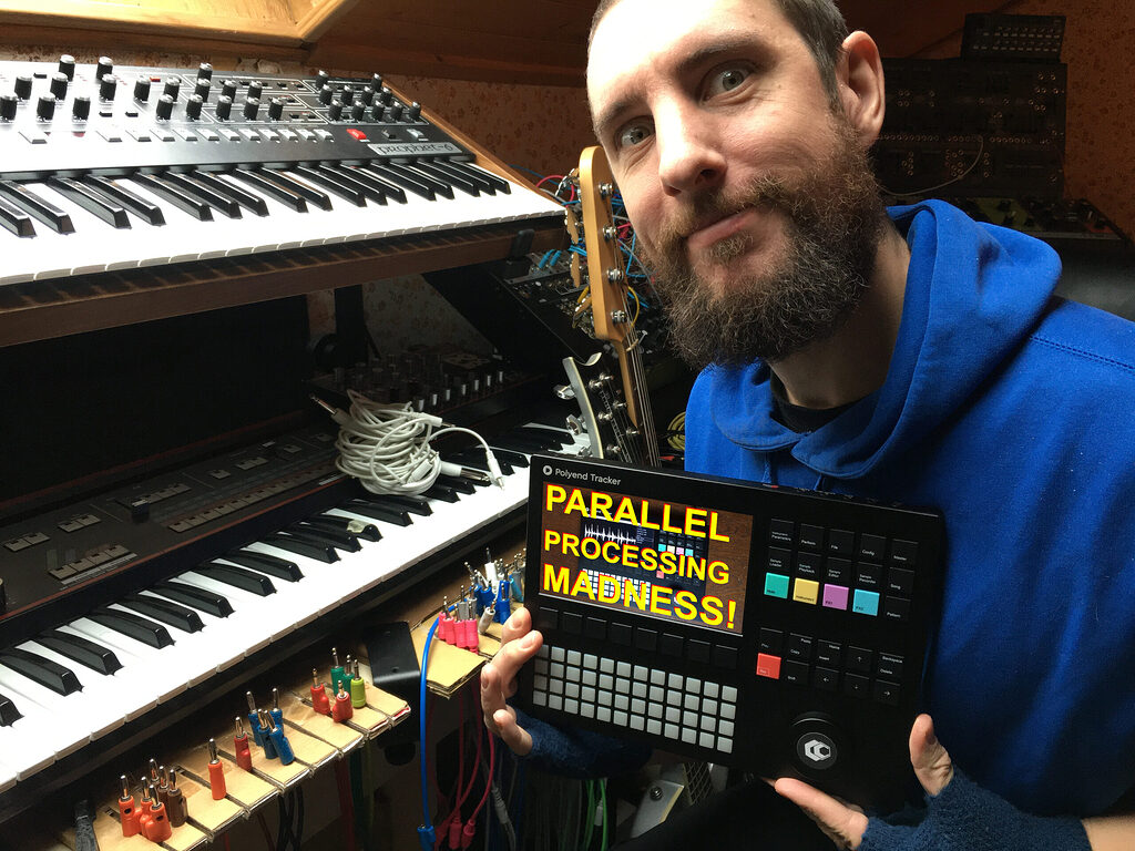 Stazma: Tracker allows me to compose very complex drum patterns without using a computer ...