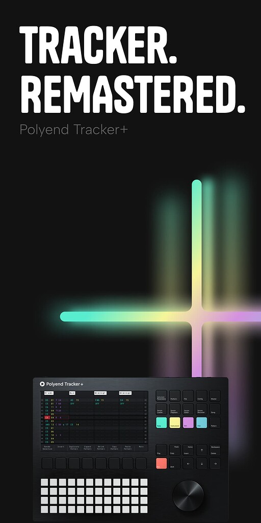 Announcing Tracker+ - Announcements - Polyend Backstage